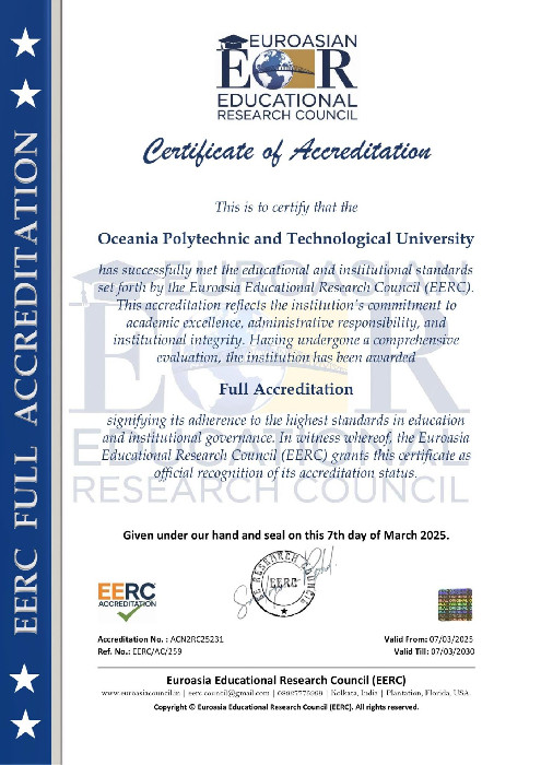 OPTU Achieves Full Accreditation from EERC :: optuniversity-edu